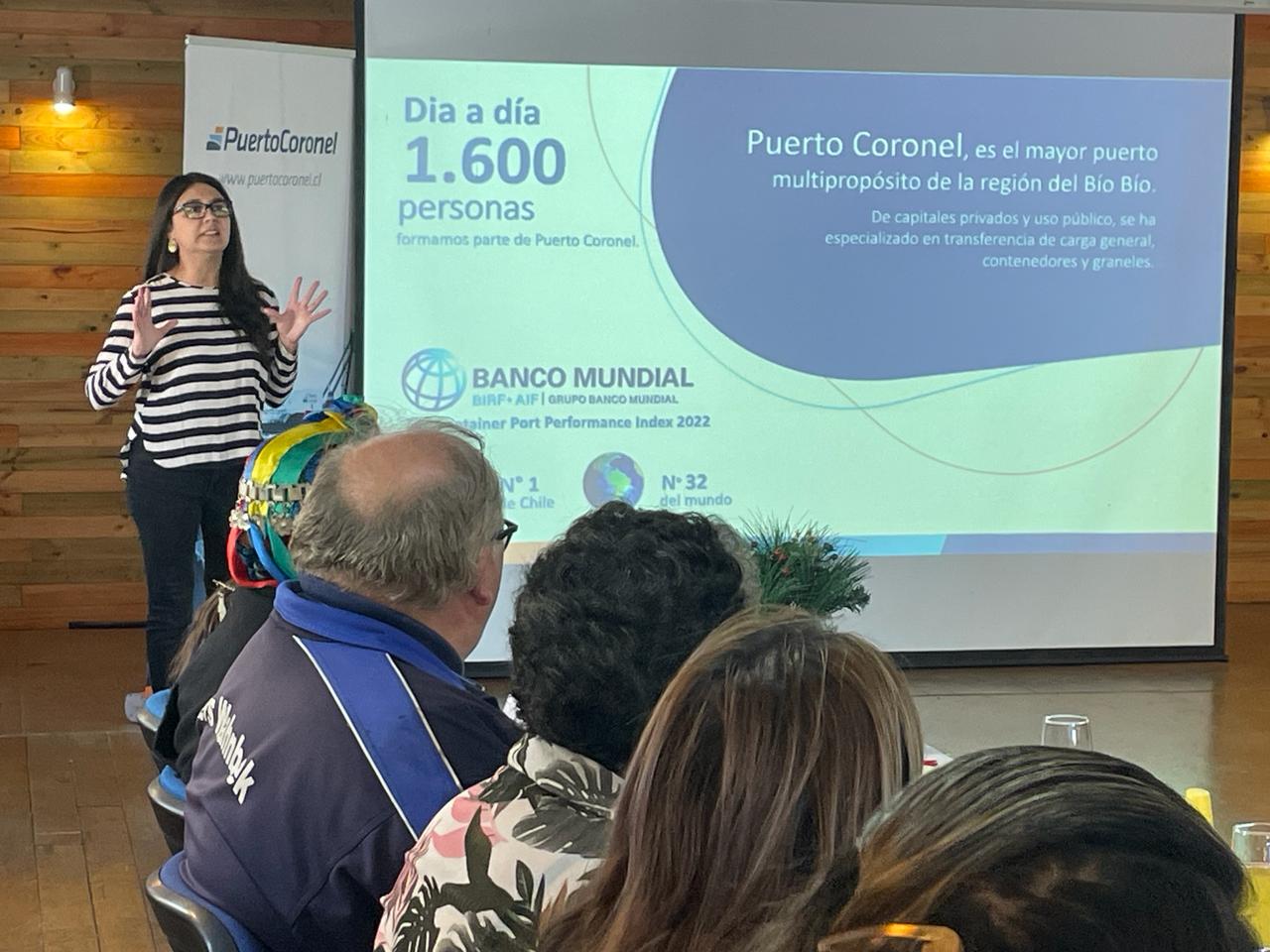 Puerto Coronel - Puerto Coronel dio cuenta de gestión con comunidades